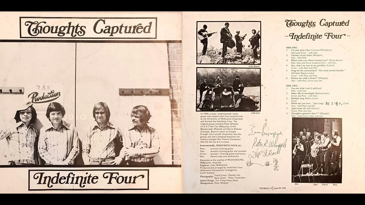 Indefinite Four Thoughts Captured 1976 FULL ALBUM - YouTube