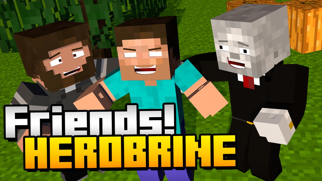 Minecraft - HEROBRINE WANTS TO BE YOUR FRIEND!? - YouTube