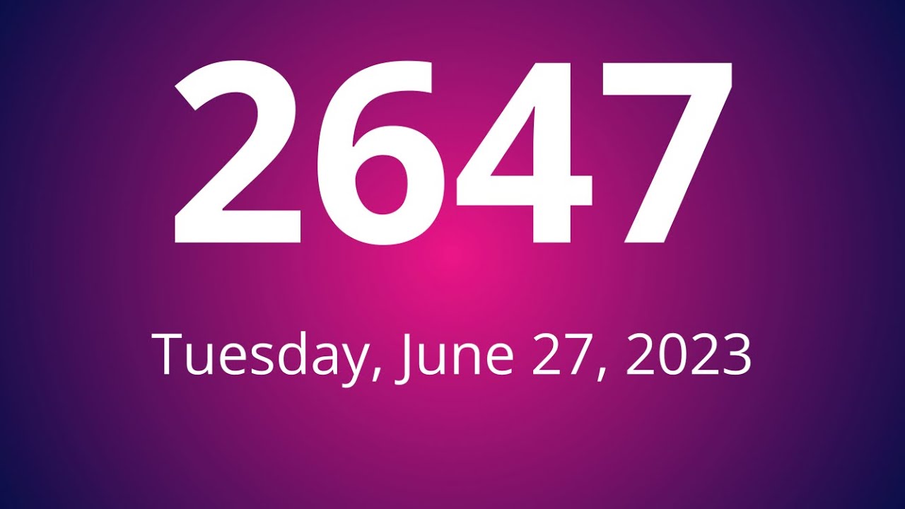 I Met An Ex Classmate (Day 2647) - YouTube