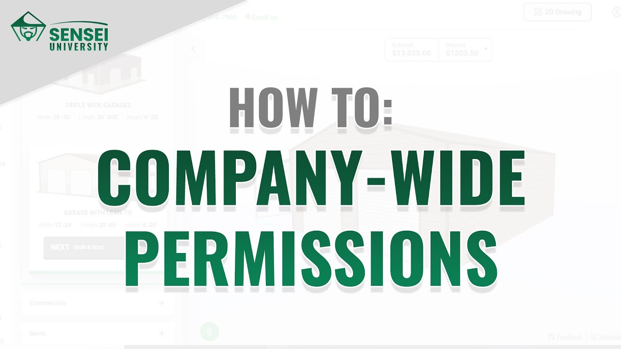 Managing Permissions in Sensei CRM | Sensei - YouTube