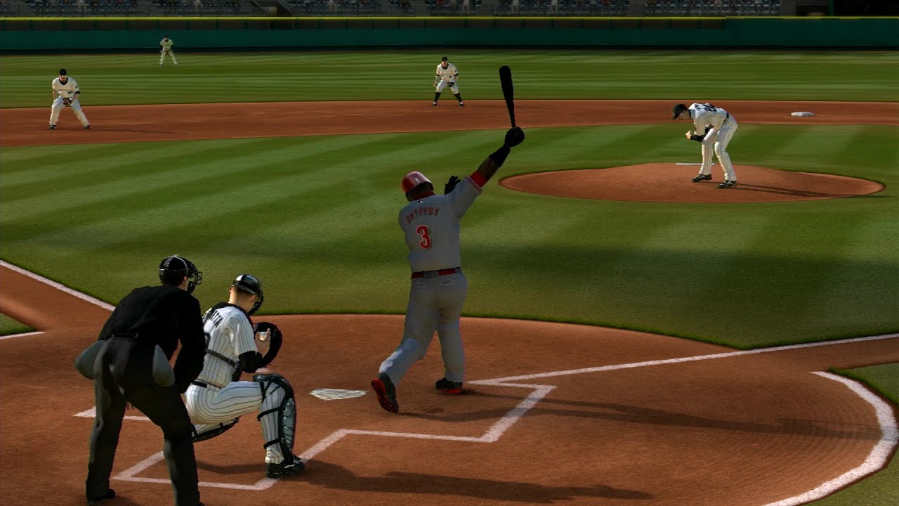 Ken Griffey Jr and Cincinnati Reds vs Colorado Rockies | MLB 2k7 ...
