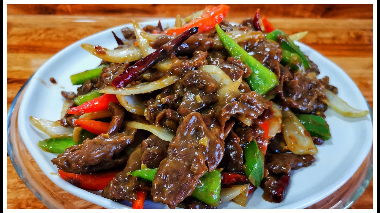 Res estilo Mongol || Mongolian beef || Comida China || Los Antojos de ...