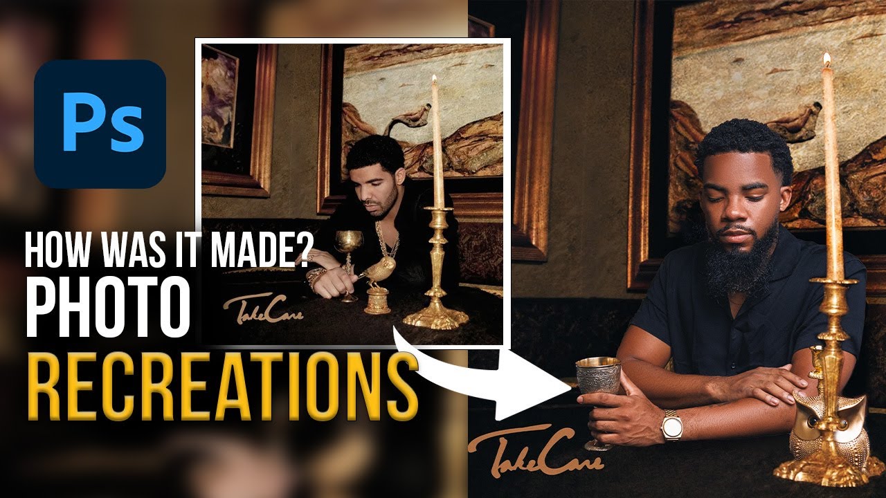 Make it Look JUST Like Drake's Album Cover - Here's How I Did It: Take ...