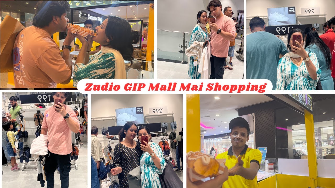 Zudio GIP Mall Mai Shopping || Heavy Discount || Delhi to Bs Doob Gayi ...
