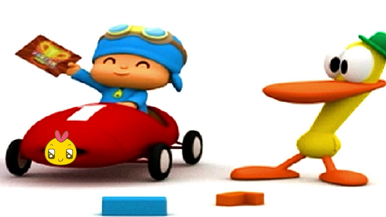 pocoyo racing car Garden - YouTube