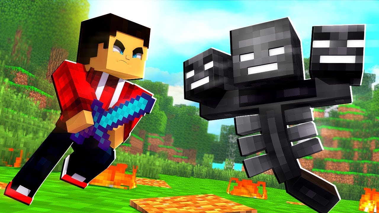 The NEW WITHER FARM! (Camp Minecraft) - YouTube