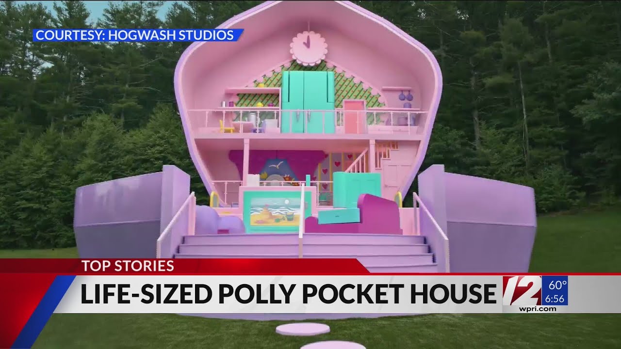 You can stay in a life-size Polly Pocket house in Massachusetts - YouTube