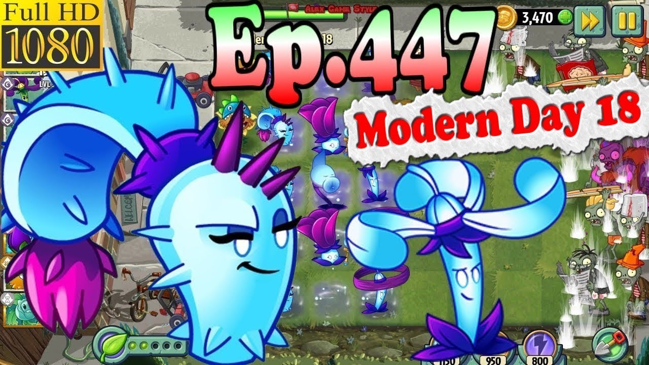 Plants vs. Zombies 2 - Nightshade and Dusk Lobber - Modern Day - Day 18 ...