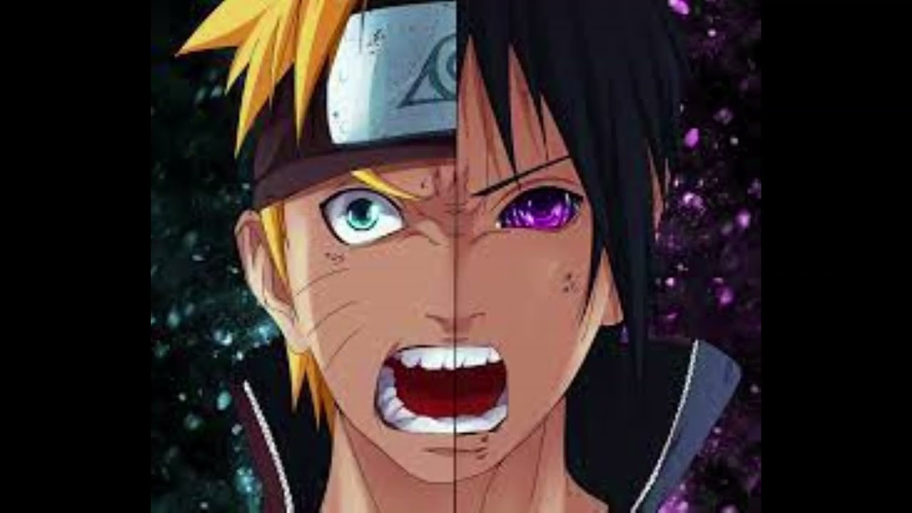 naruto and sasuke face split - YouTube