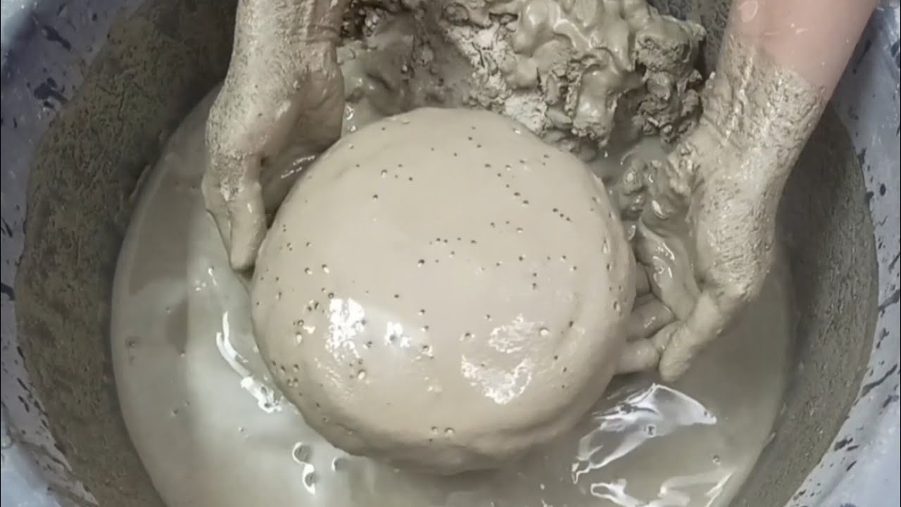 Soft Dusty🌪️Earthy🤤Mud Dirt Dipp.+Crumb. in💦+Dry on Paste & Paste ...