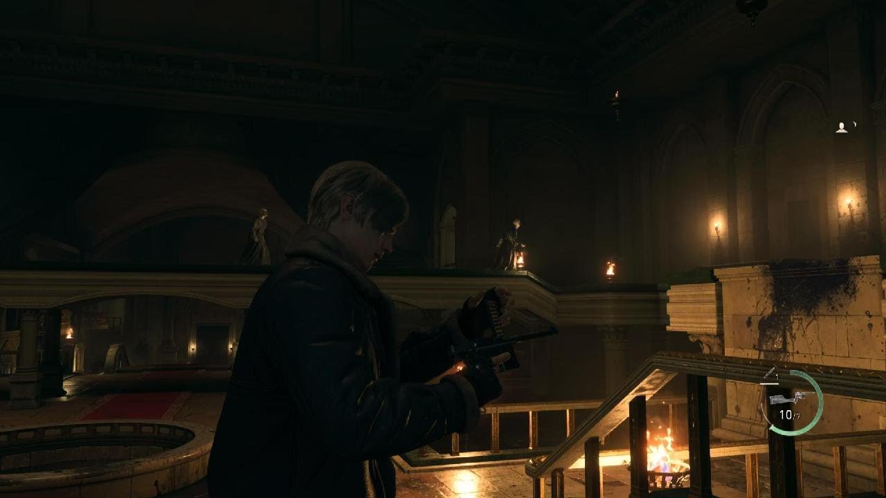 Resident Evil 4 Lever Part with Ashley Professional Mode - YouTube