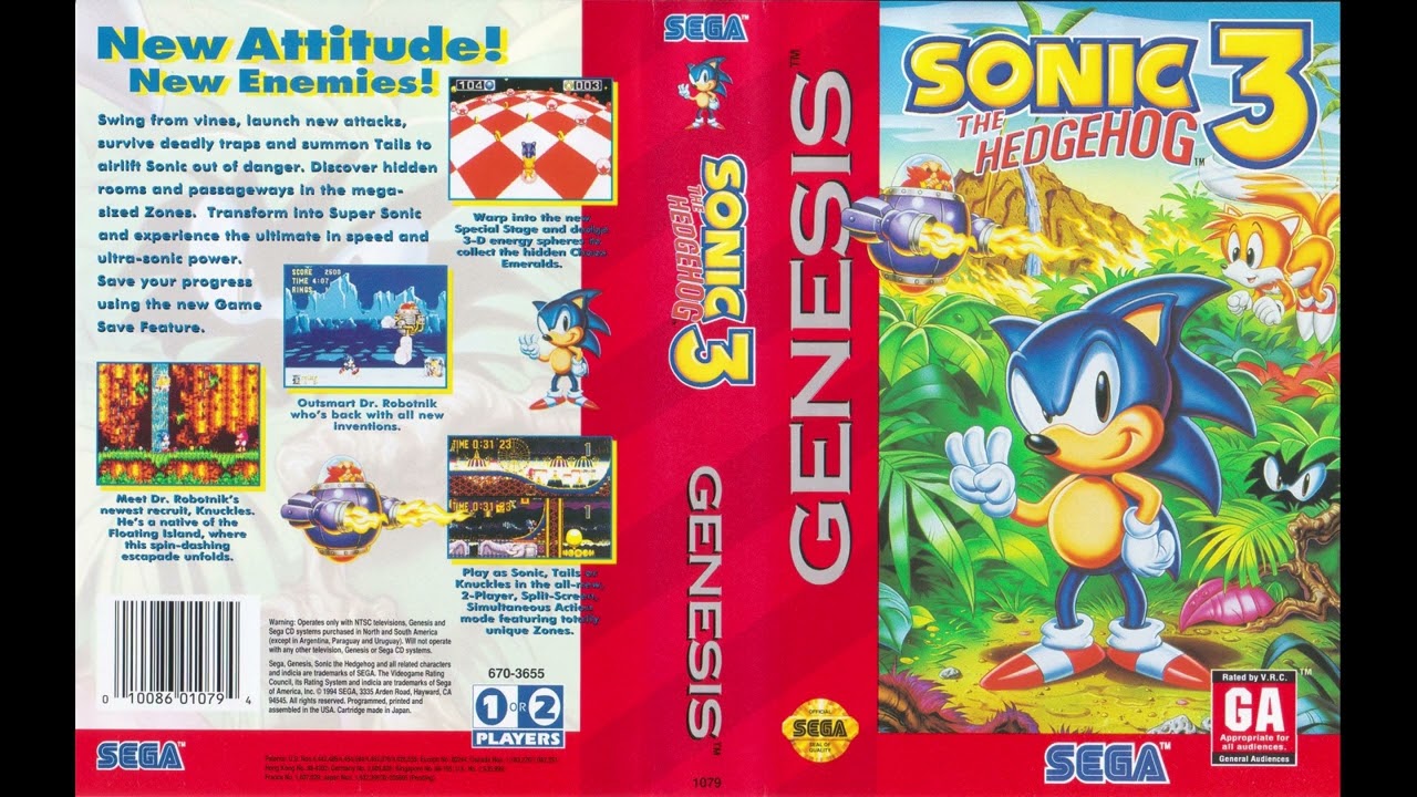 Sonic the Hedgehog 3 OST - Game Over - YouTube