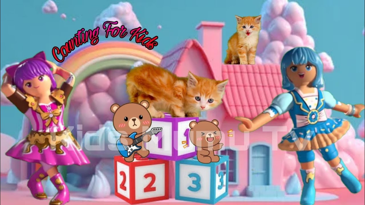 Kids Mumu Tv | 123 Numbers Name | 1234 counting kids - YouTube