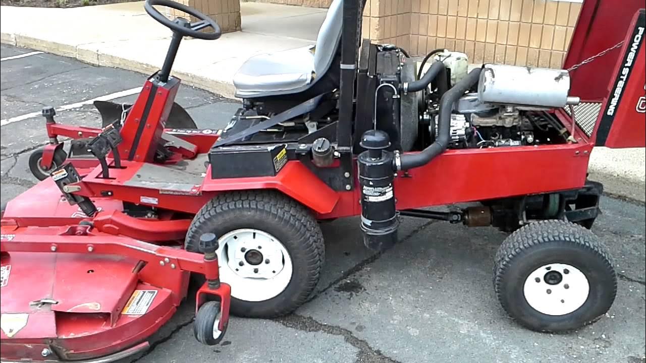 Toro Groundsmaster 223D - YouTube