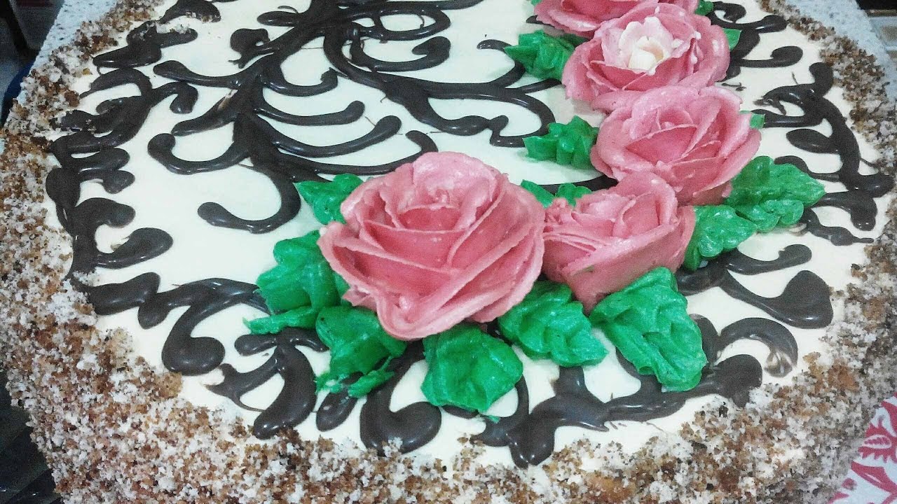 Meyvəli tort.Meyvəli tortun hazırlanması.Kolay pasta tarifi - YouTube