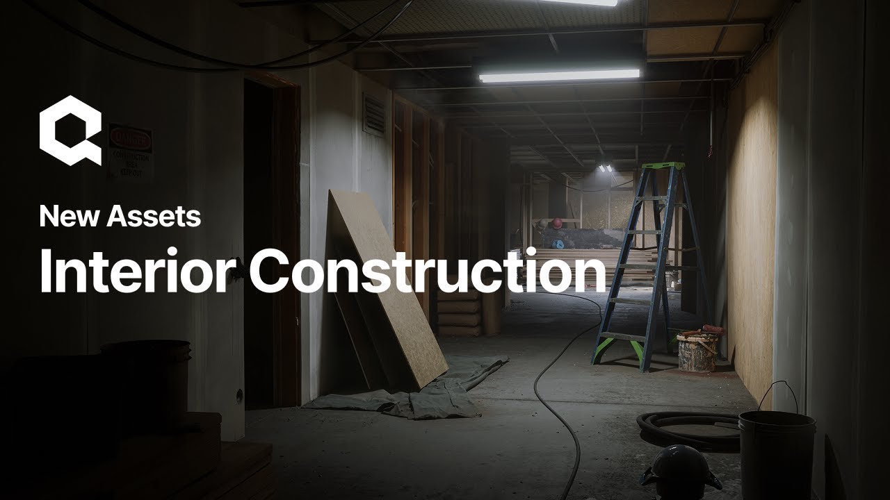 Interior Construction | Quixel Megascans | Now on @Fab - YouTube