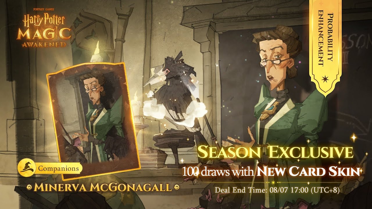 Harry Potter: Magic Awakened - New Legendary Card: Minerva McGonagall ...
