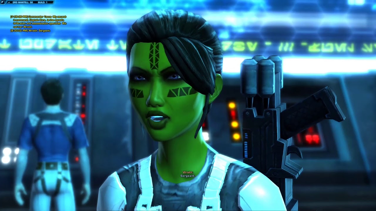 SWTOR The Trooper Story - Female - Dark side (Prologue - The Republic ...