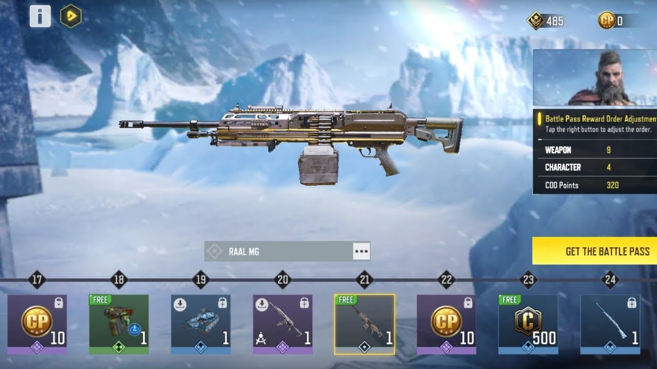 Brand new LMG in codm mobile is good! call of duty mobile RAAL MG ...