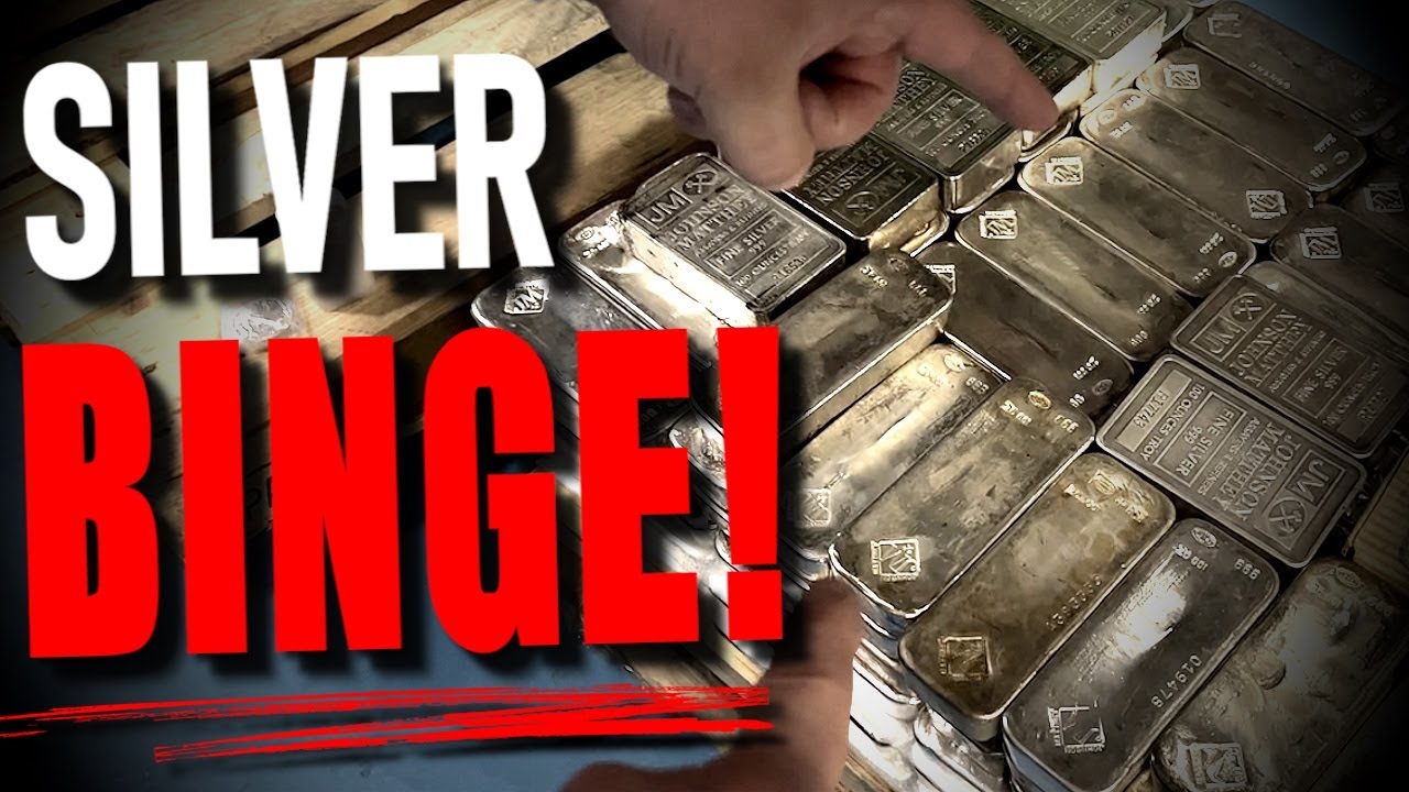 TWO STACKERS FEAST ON SILVER in SD Bullion's Overwhelming Vaults! # ...