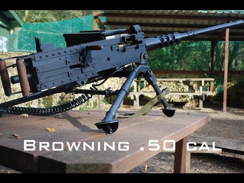 Browning .50 cal Paintball Machine Gun - YouTube