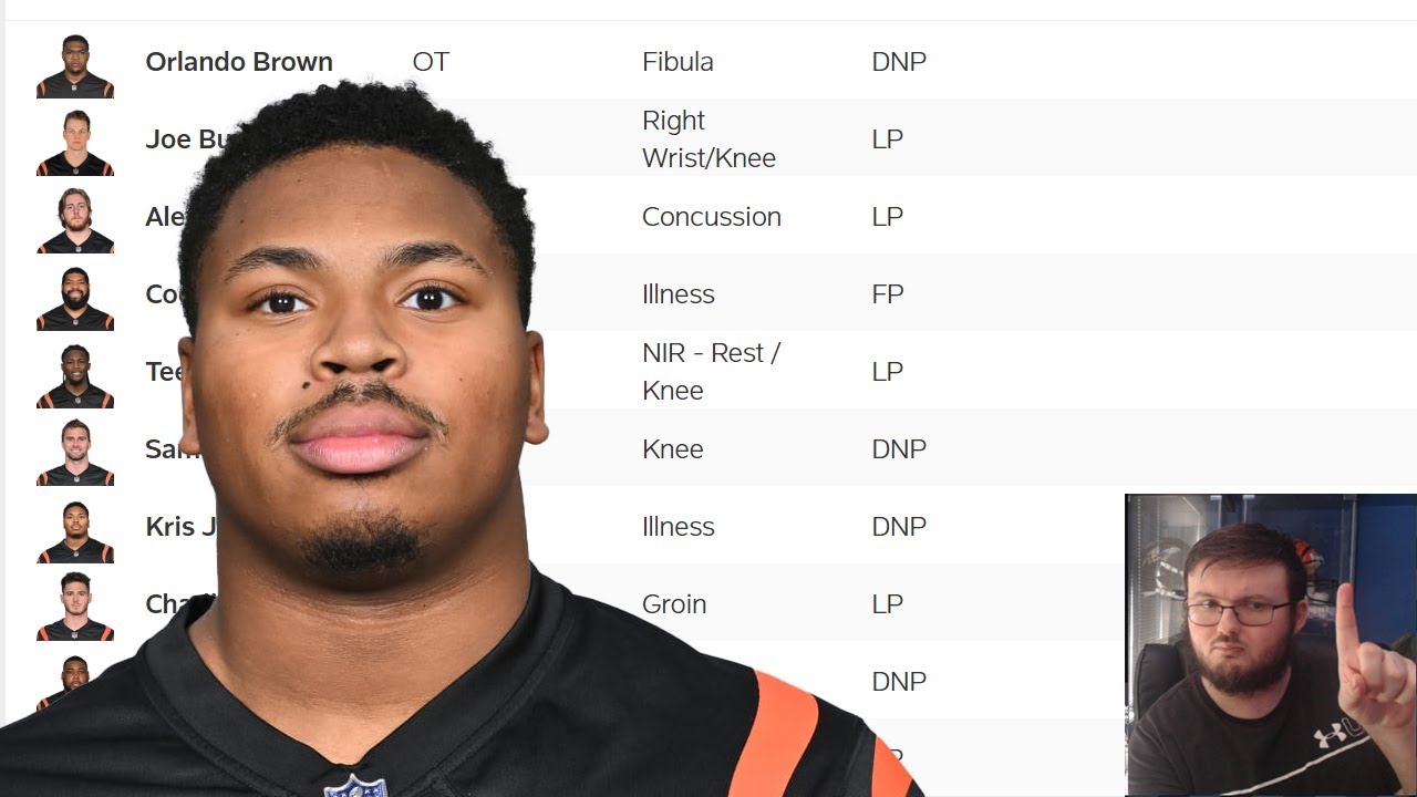 BENGALS FAN REACTS TO KRIS JENKINS MISSING PRACTICE DUE TO BEING SICK