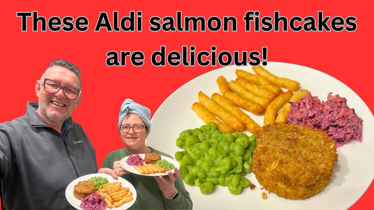 Very Nice These Aldi Salmon Fishcakes - YouTube