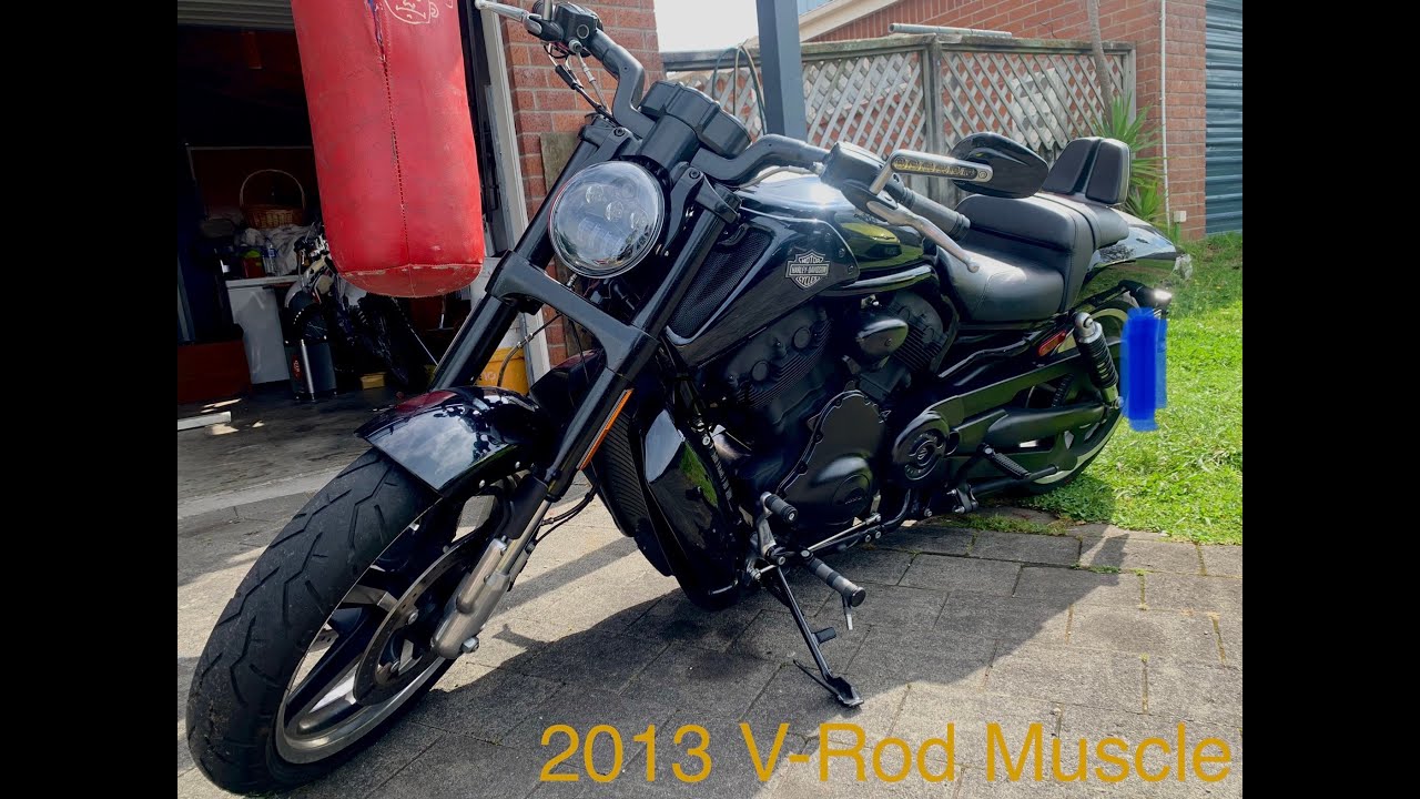 2013 Harley Davidson V-Rod Muscle Test Drive - YouTube