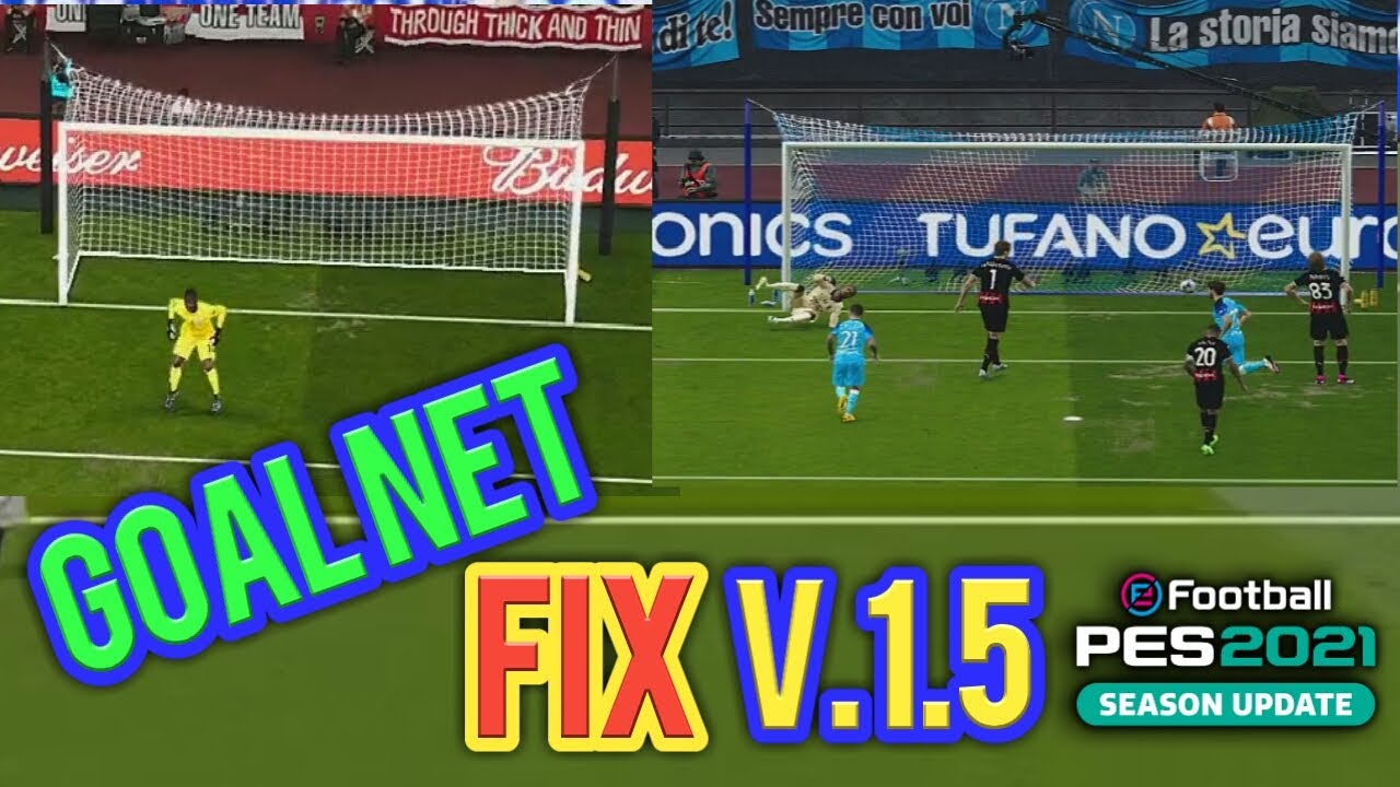 PES 2021 Goalnets Server v1.5 Fix Season 2023 - YouTube