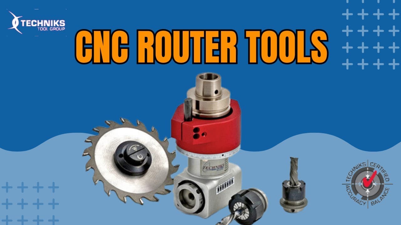 Techniks Aggregate Heads & CNC Router Tools - YouTube