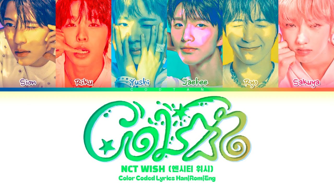 NCT WISH (엔시티 위시) 'COLOR' Lyrics (Color Coded Han|Rom|Eng) - YouTube