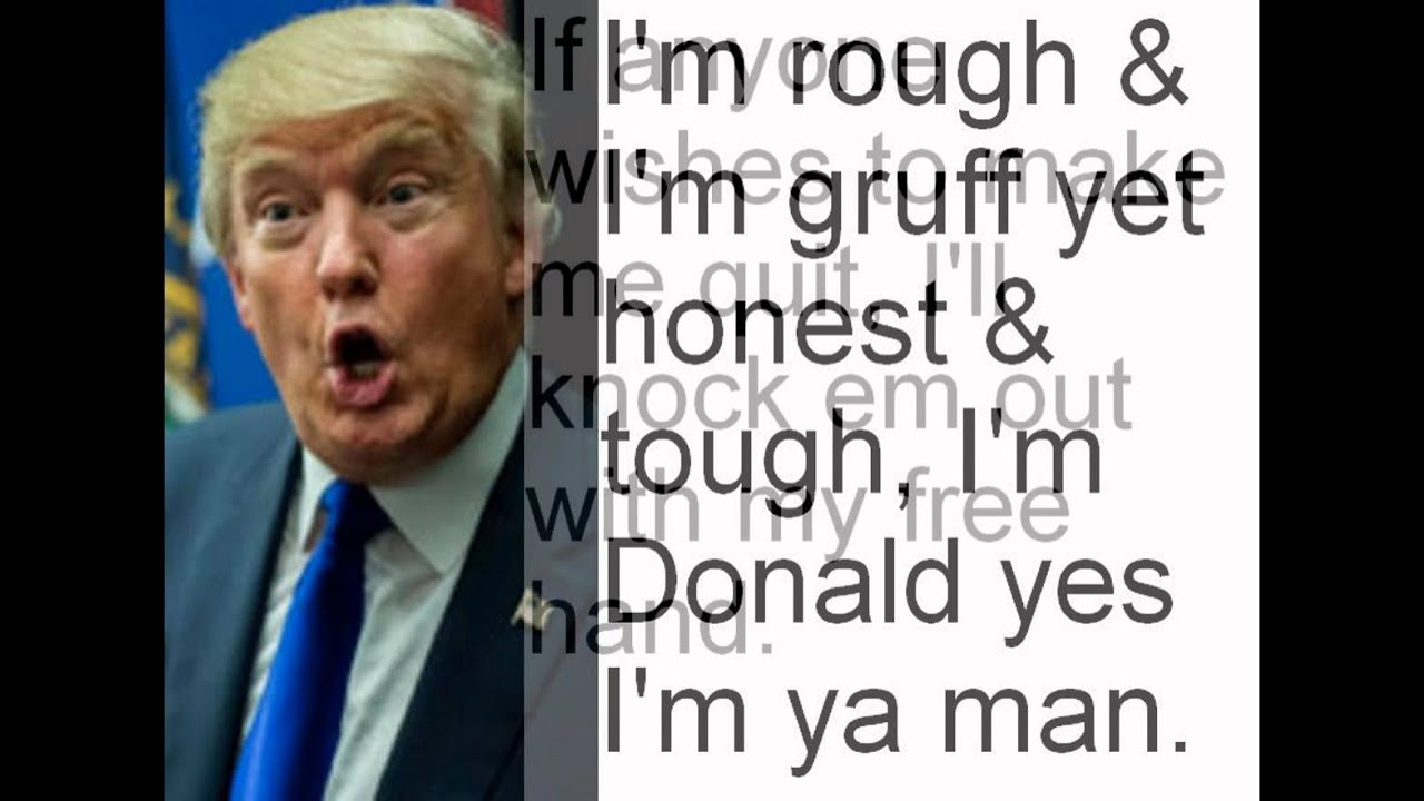 Humor.....The Trump Song.....Political Satire - YouTube