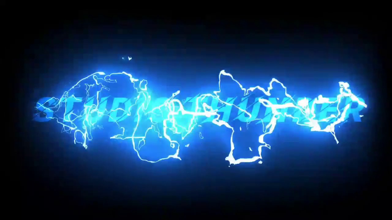 Thunder lightning intro || Studio Thunder intro . Made by :- Rupok ...