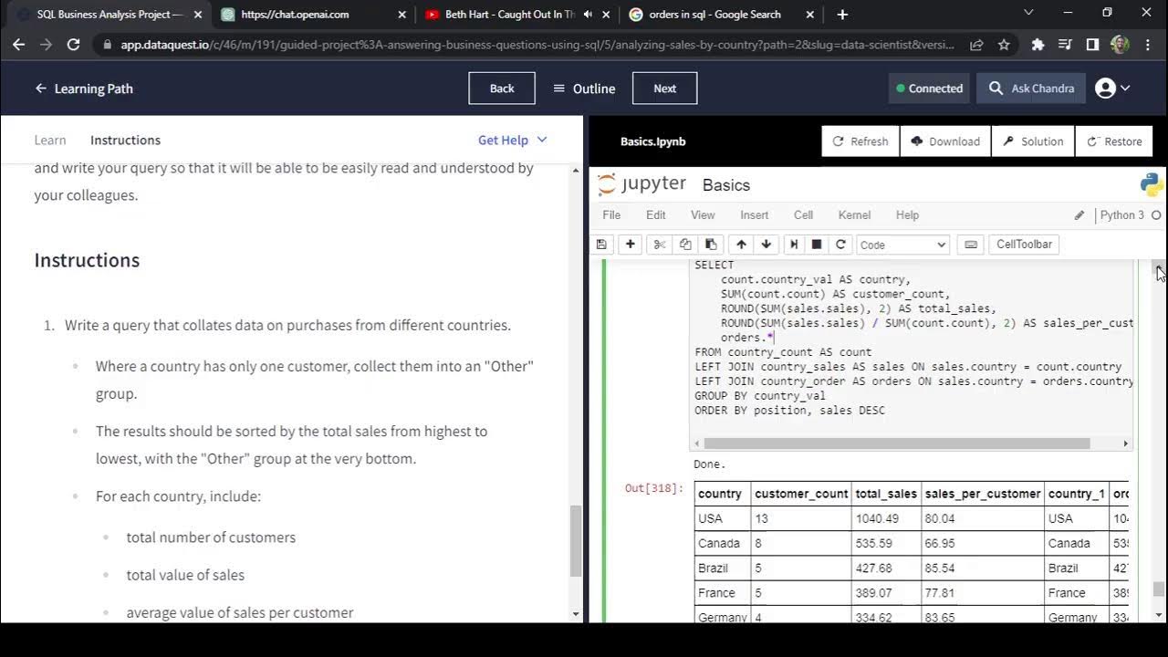 Intermediate SQL (1) - YouTube