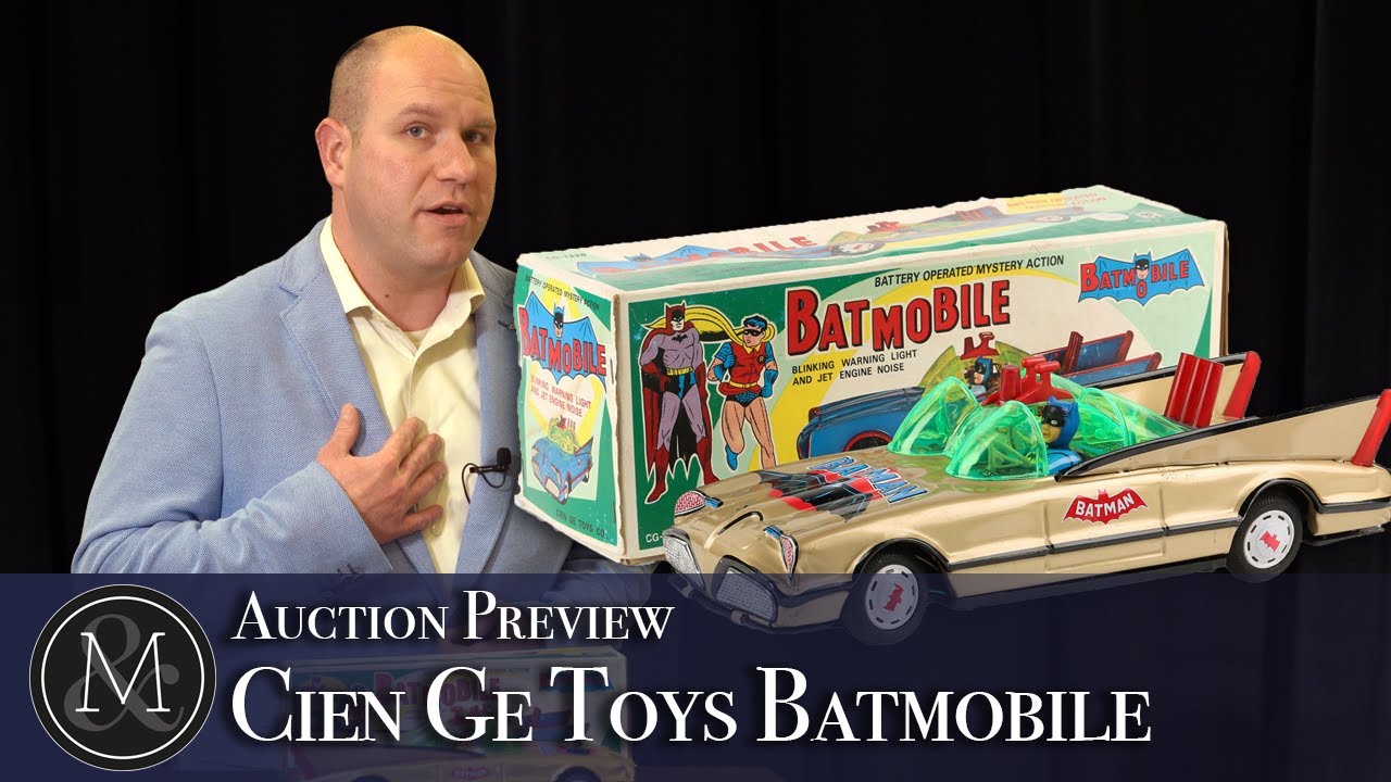 Cien Ge Toys Co. Batmobile | December 3, 2022 | Miller & Miller ...