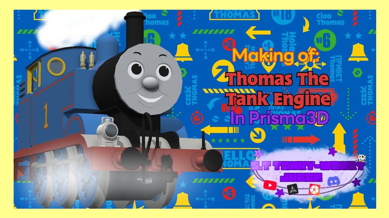Making of: Thomas The Tank Engine in Prisma 3D ||Behind The Scenes||P3D ...