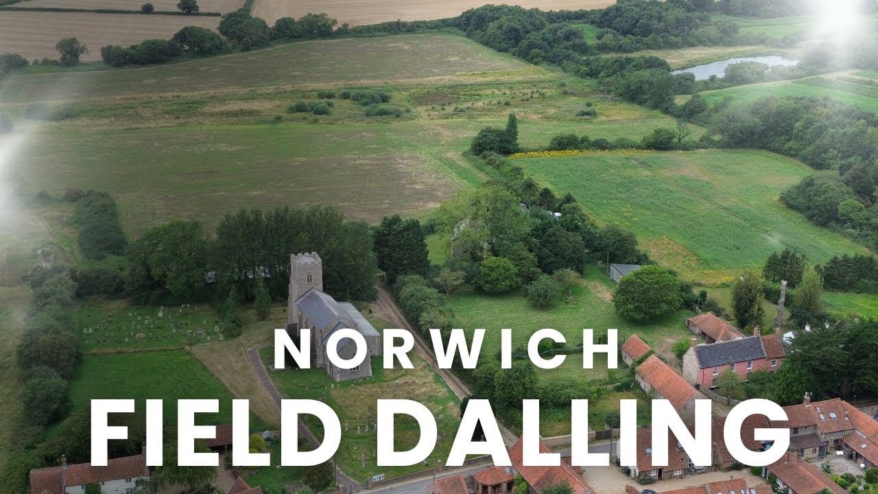 UK 🇬🇧 | Field Dalling, Norwich 4K Aerial Video - YouTube