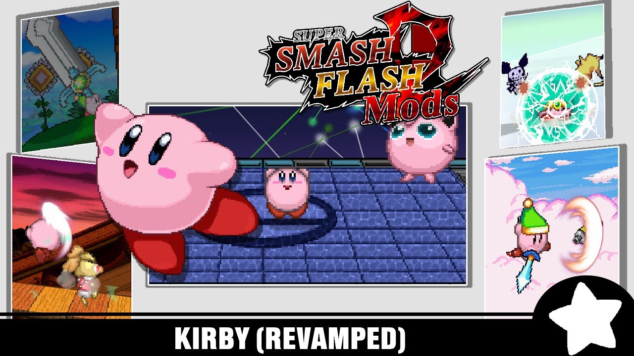 SSF2 Mods Showcase: Kirby (Revamped)! - YouTube