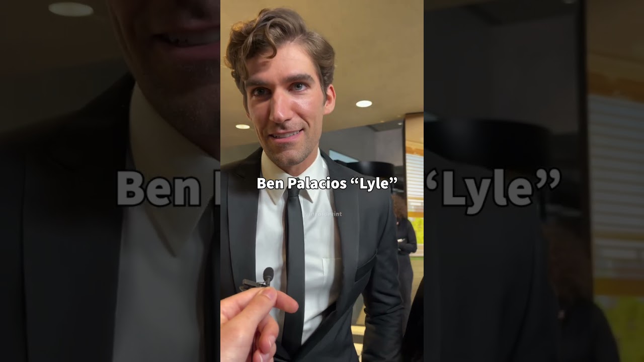 Lyle Lyle Crocodile Motion Capture actor Ben Palacios - YouTube