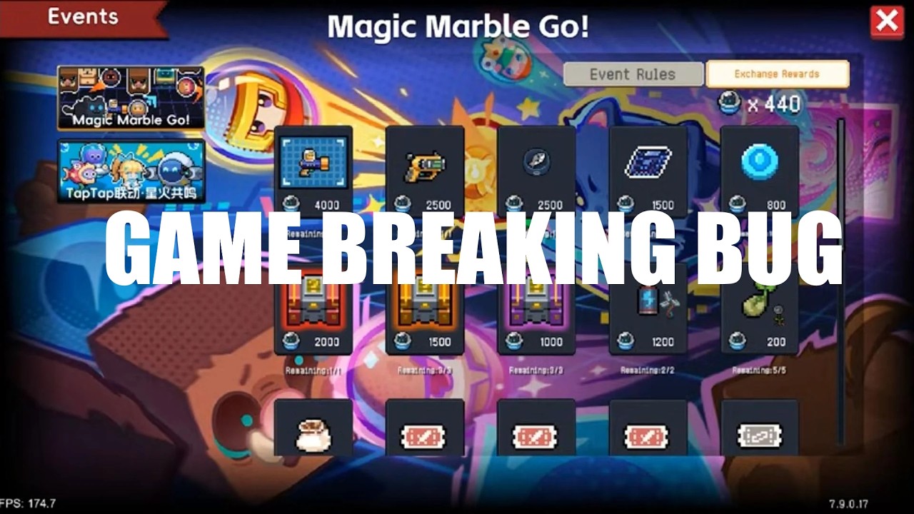SOUL KNIGHT GAME BREAKING BUG ON MARBLES EVENT - YouTube