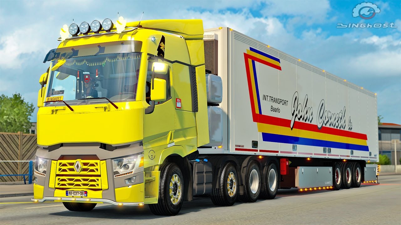 Renault Range T ETS2 (Euro Truck Simulator 2) - YouTube