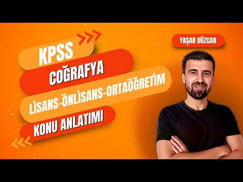 📌  Türkiye iklimi - 3 Rüzgarlar ve İklime Etkileri 🌬️ | Yaşar Düzcan 2026 KPSS Coğrafya