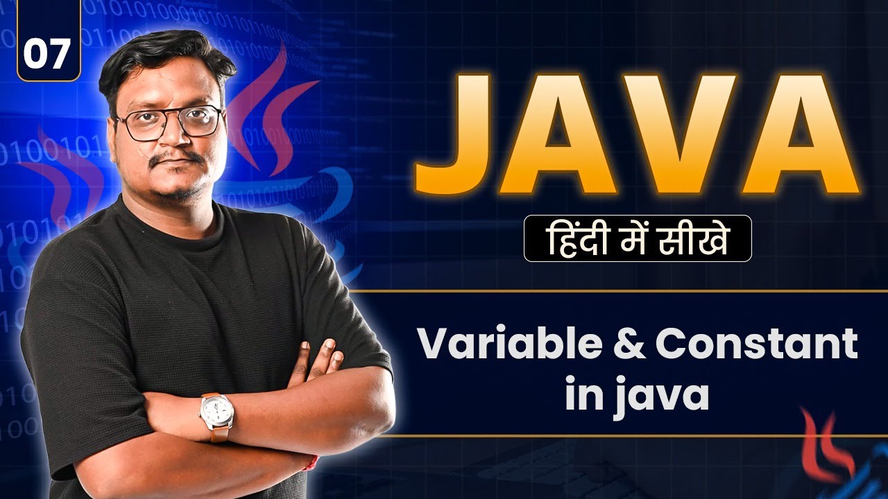 Lecture 7: Variables and Constants in Java | Data Storage in Java ...