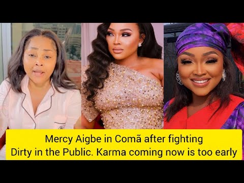 FIRE ON ACTRESS MERCY AIGBE AS SHE AND LAGOS SOCIALITE LARRIT FOUGHT ...