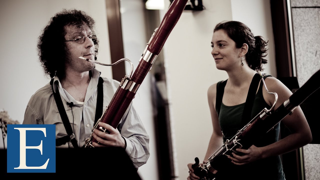 Sergio Azzolini Masterclass - Bassoon - Weber: Concerto op 75 - I ...