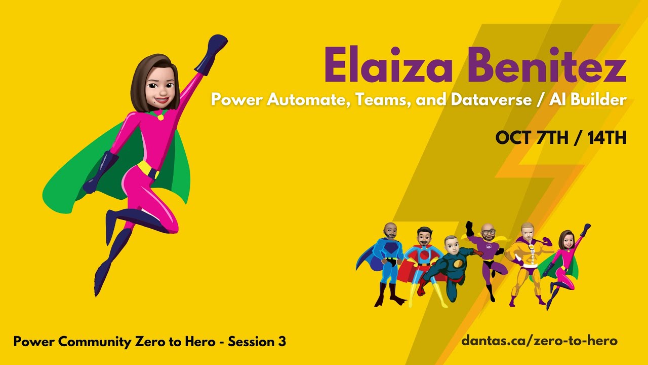 Zero to Hero Session 3 Lesson 7 - Power Automate, Dataverse and AI ...