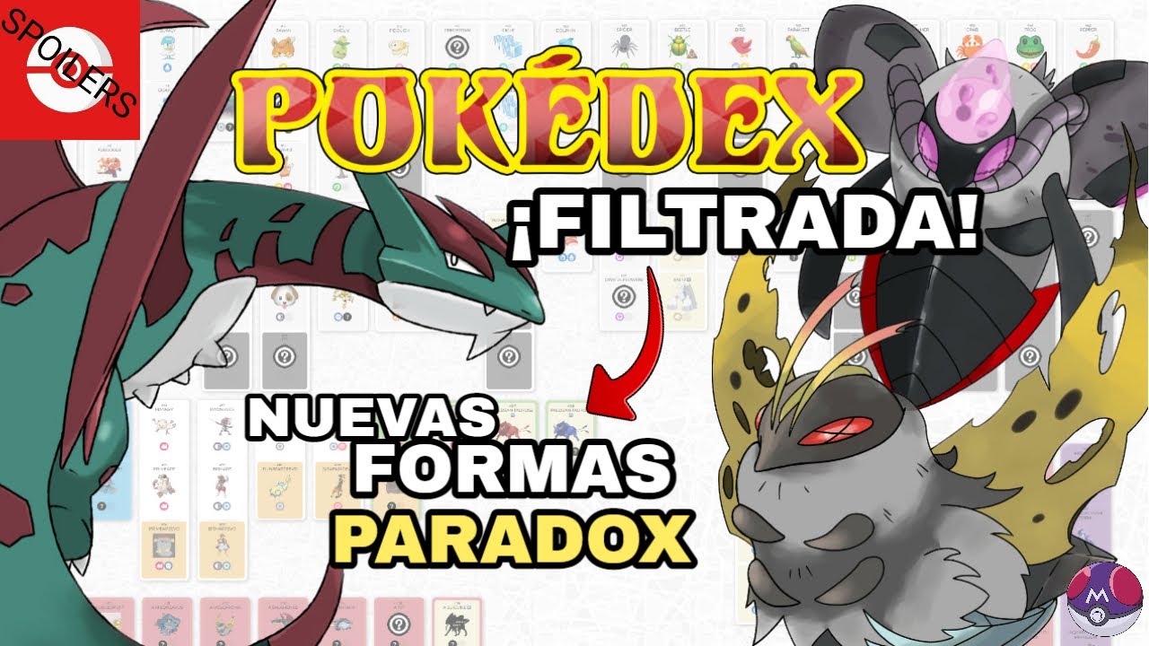 🆕📢 ¡TODA la POKÉDEX de PALDEA FILTRADA y ACTUALIZADA! ‐ Pokémon ...