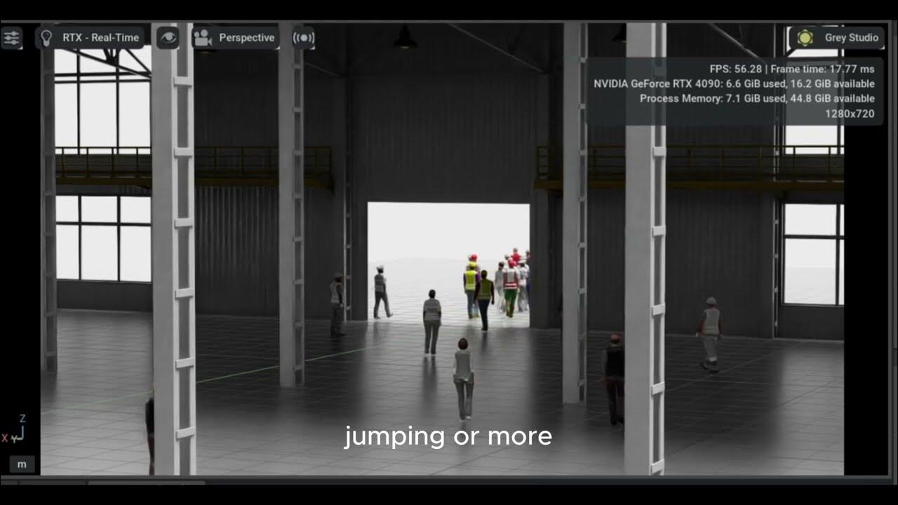 Digital Twin Simulation in NVIDIA's Omniverse Demo - YouTube