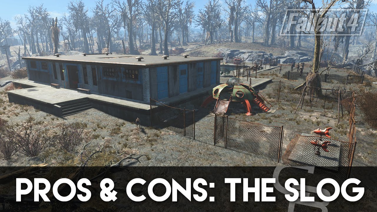 Fallout 4 - Pros & Cons: The Slog (Fallout 4 Settlement Review) - YouTube