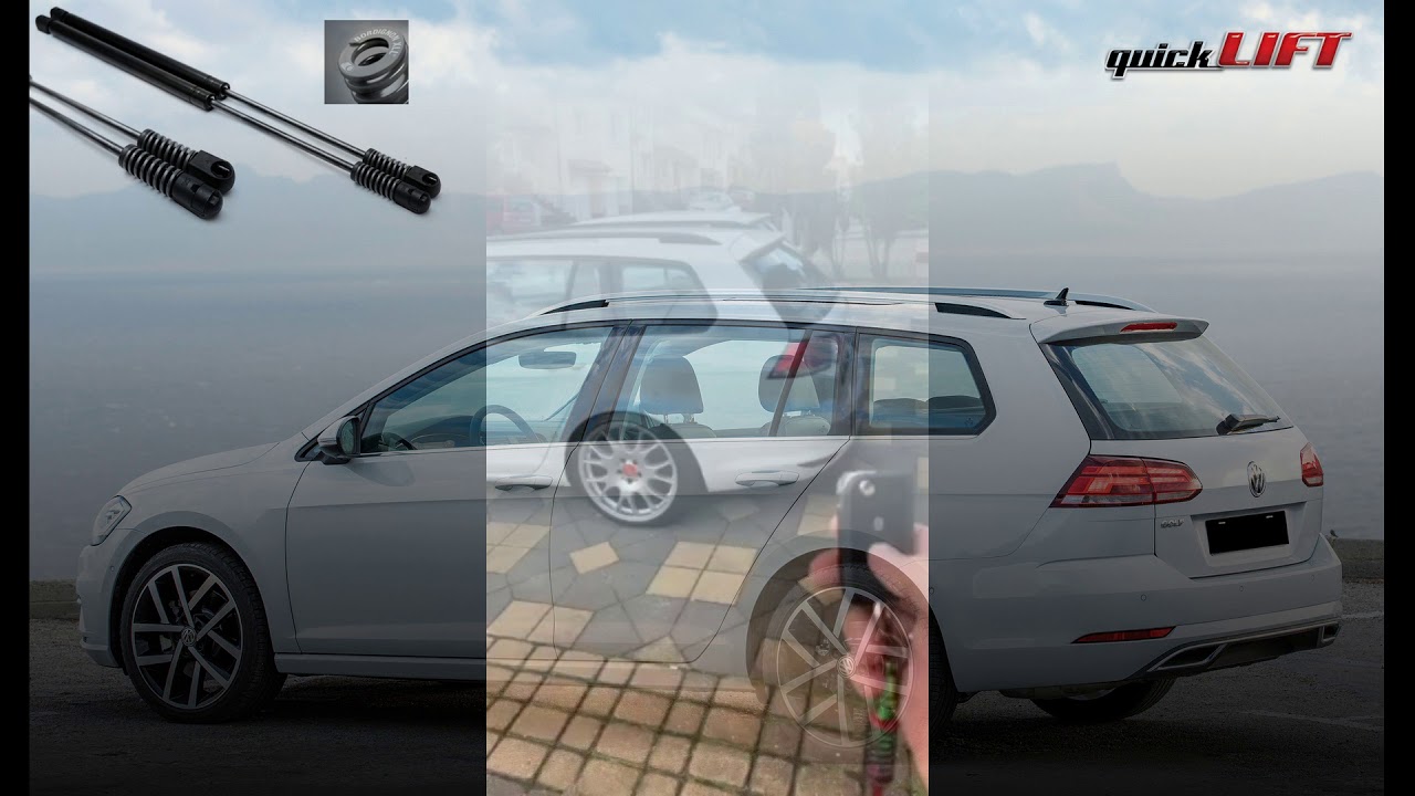 Automatic trunk opener for VW Golf MK7 Variant - YouTube